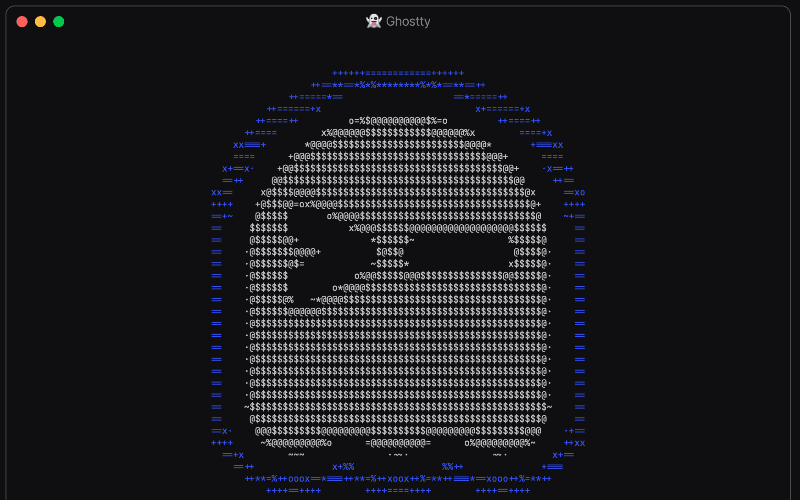 The installation and configuration of the Ghostty terminal. | The ideal ...