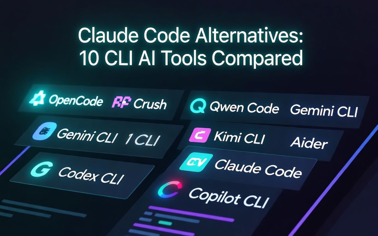 The Ultimate Comparison of Claude Code Alternatives: A Complete Analysis of the 10 Strongest CLI ...